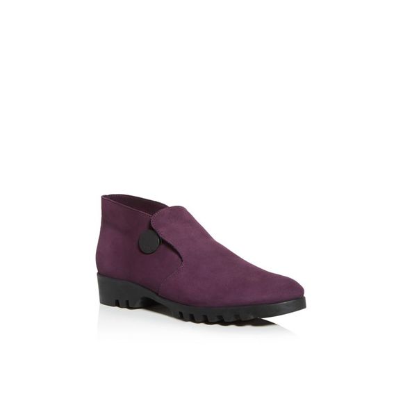 Arche | Shoes | Arche Womens Purple Button Loop Jimara Block Heel Slip ...